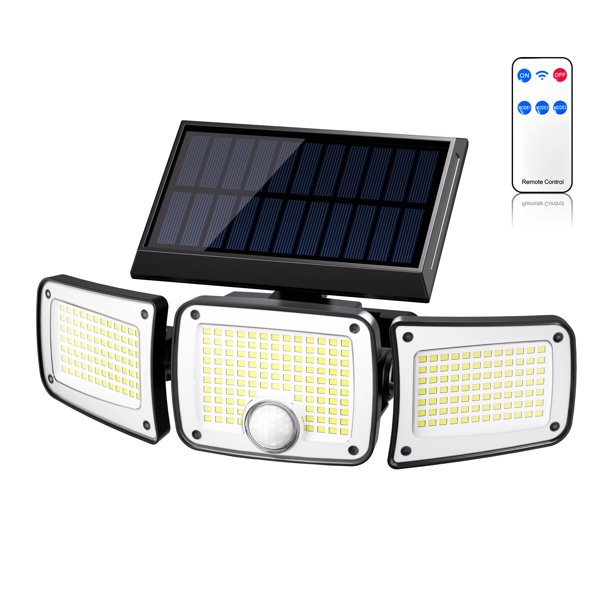 Habitio Outdoor Solar Lights, 280 LED Motion Sensor Security Lights ...