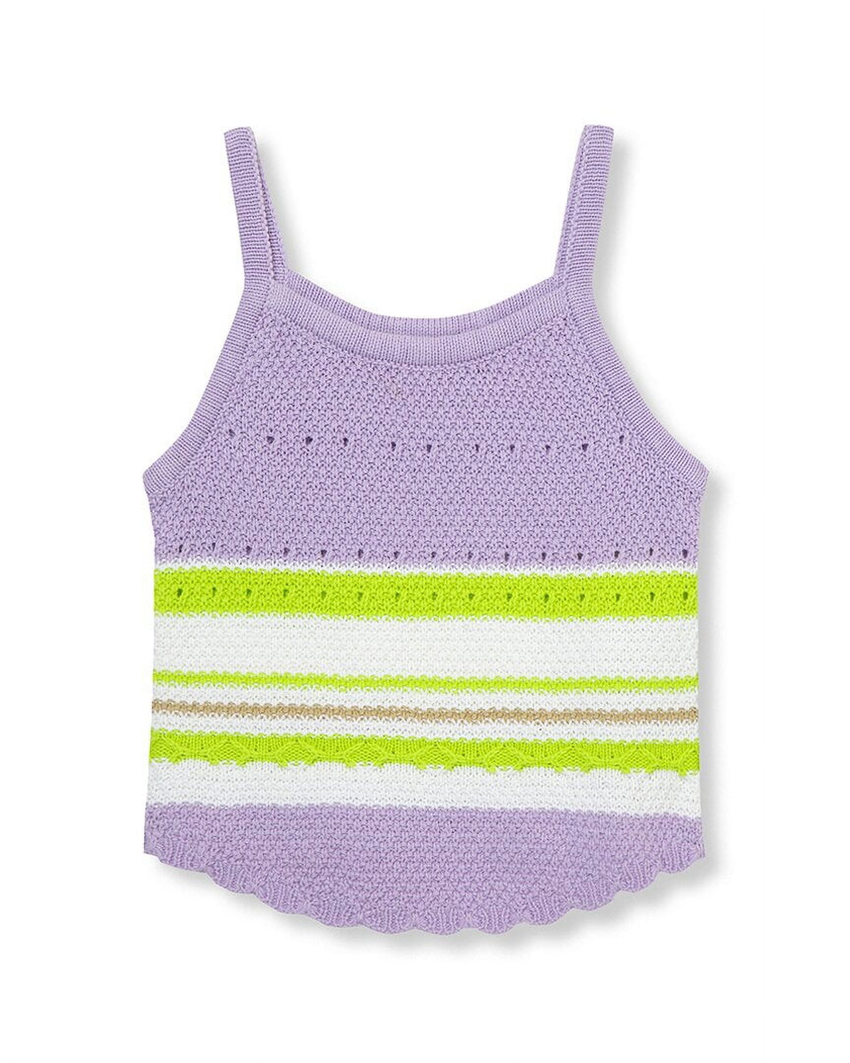 Habitual girls Crochet Tank Top, G16 - Walmart.com