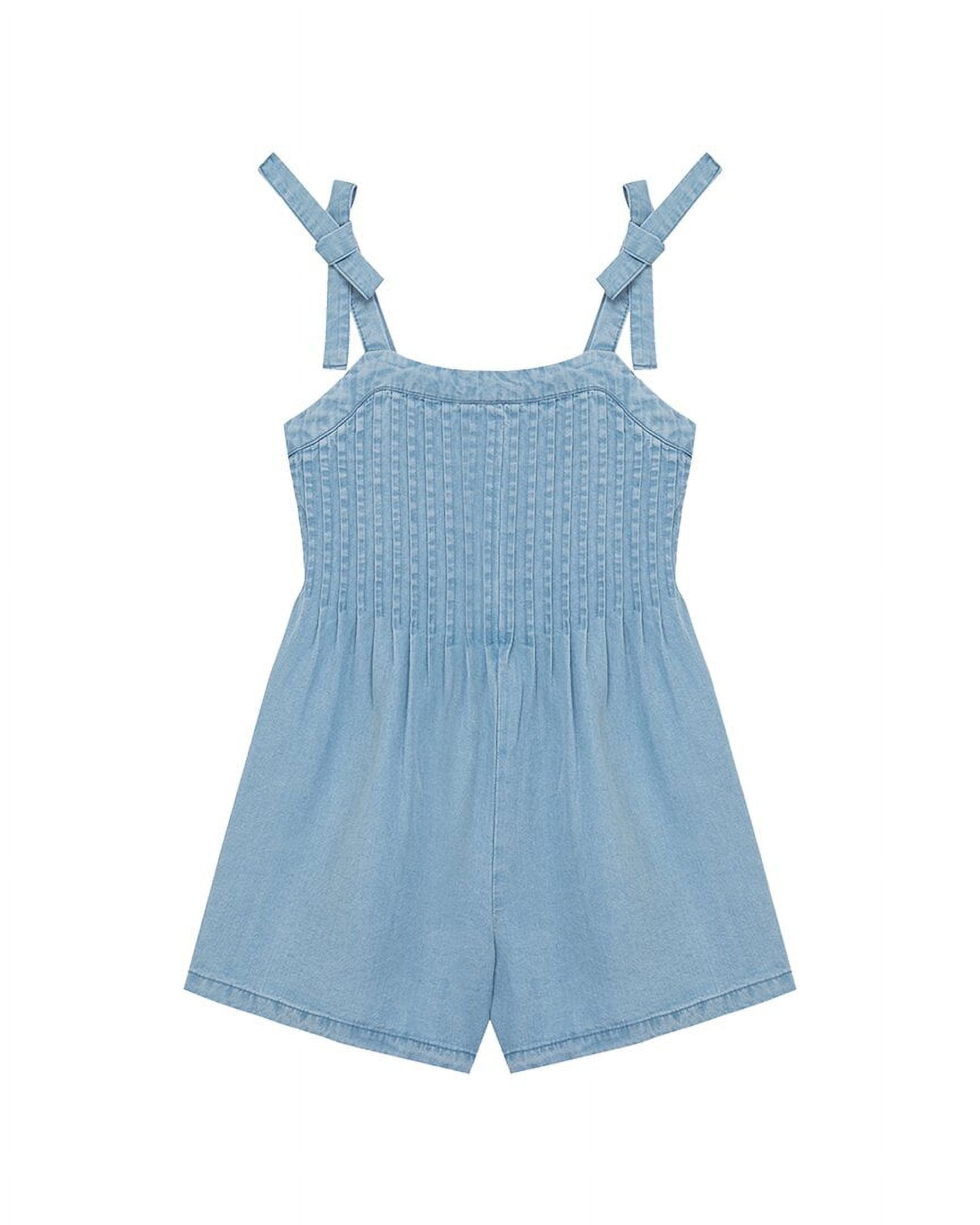 Habitual girls Halter Wide Leg Romper, G2, Blue - Walmart.com