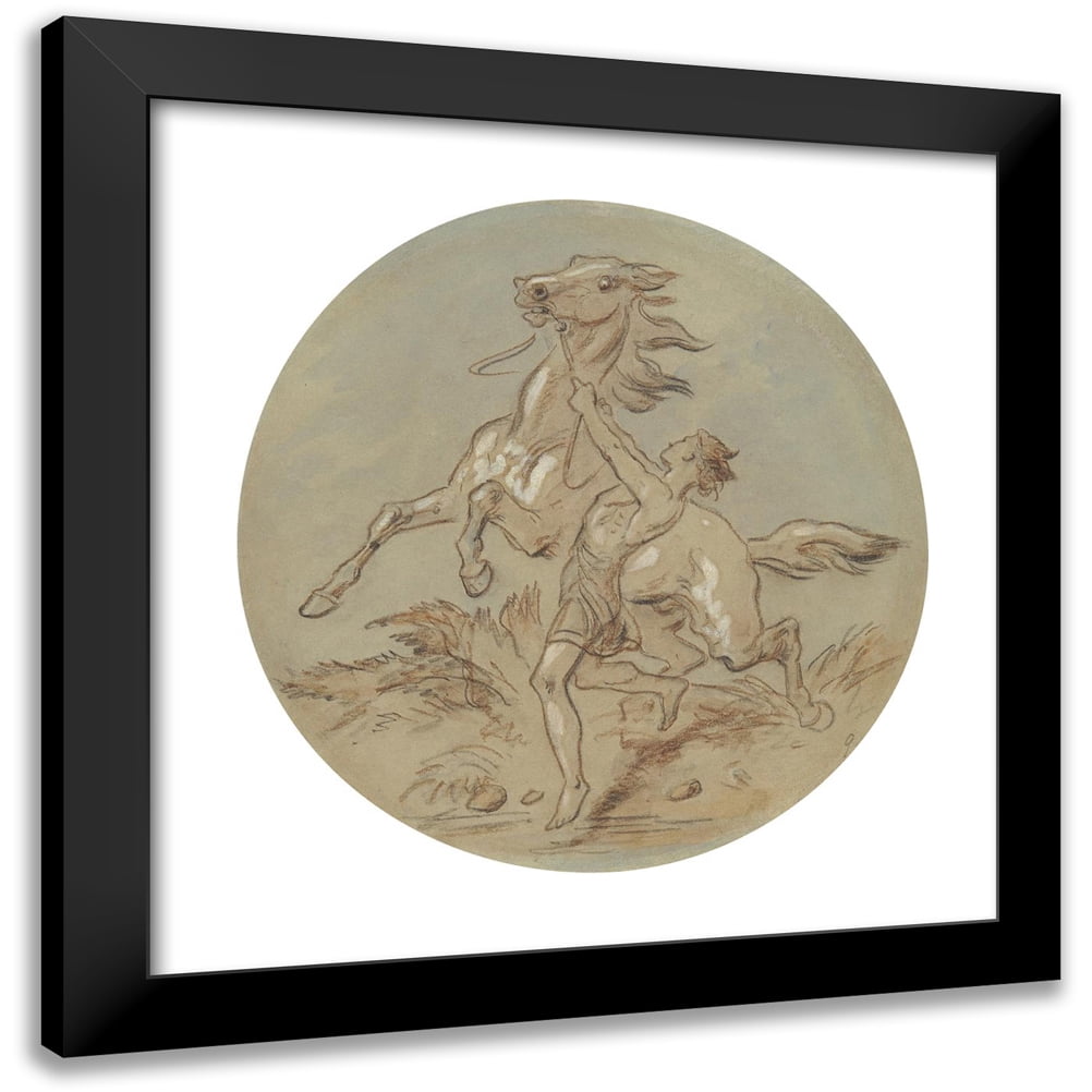 Hablot Knight Browne 15x15 Black Modern Framed Museum Art Print Titled ...
