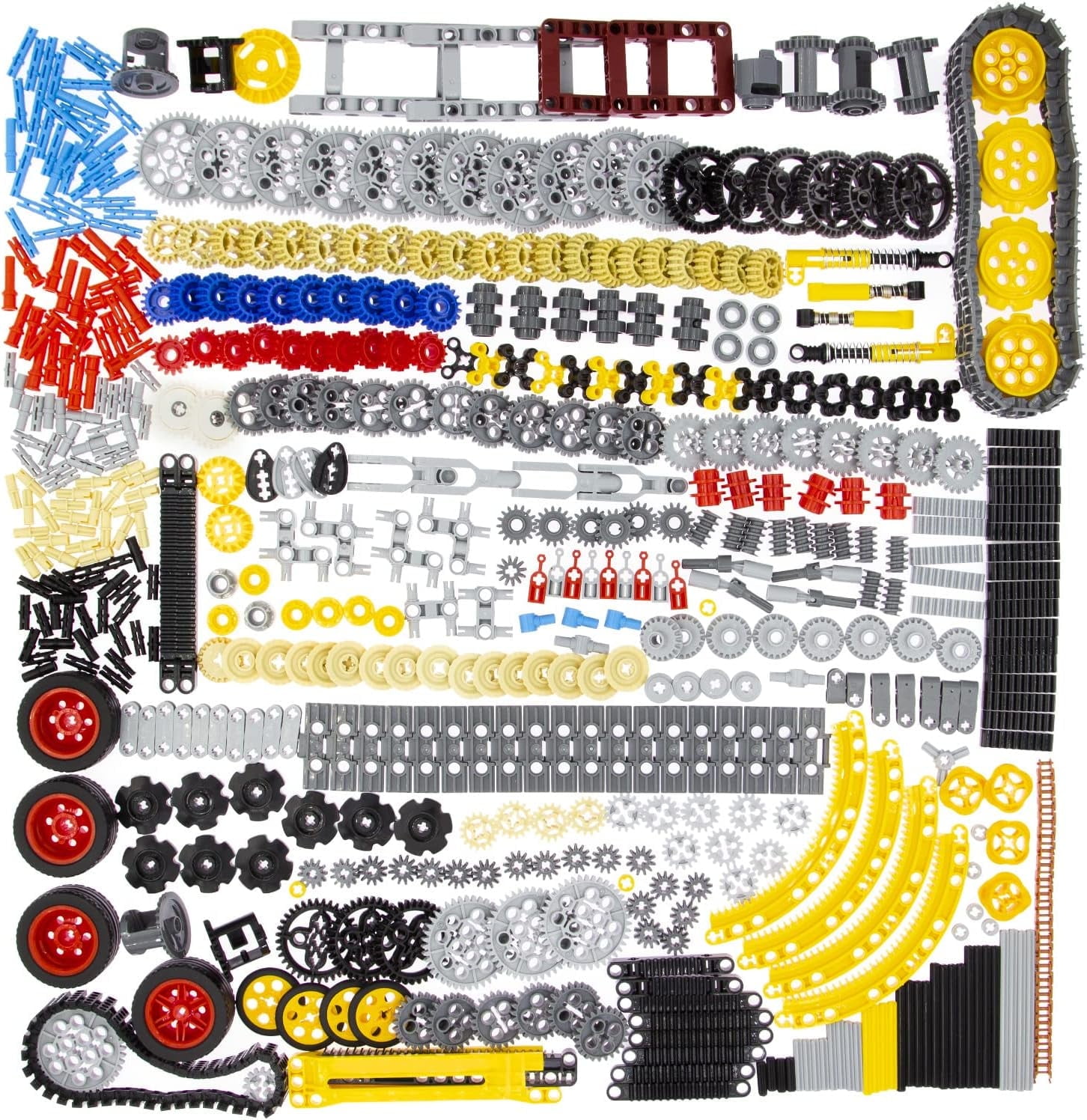 Habow 1085pcs Technic-Parts Gears-Axle-Pin-Connector Compatible with ...
