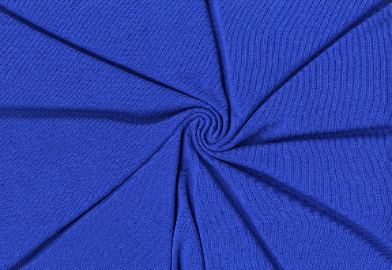 Hacci Sweater Knit Fabric - Daytona Viscose, Stretch Knit Fabric (ROYAL ...