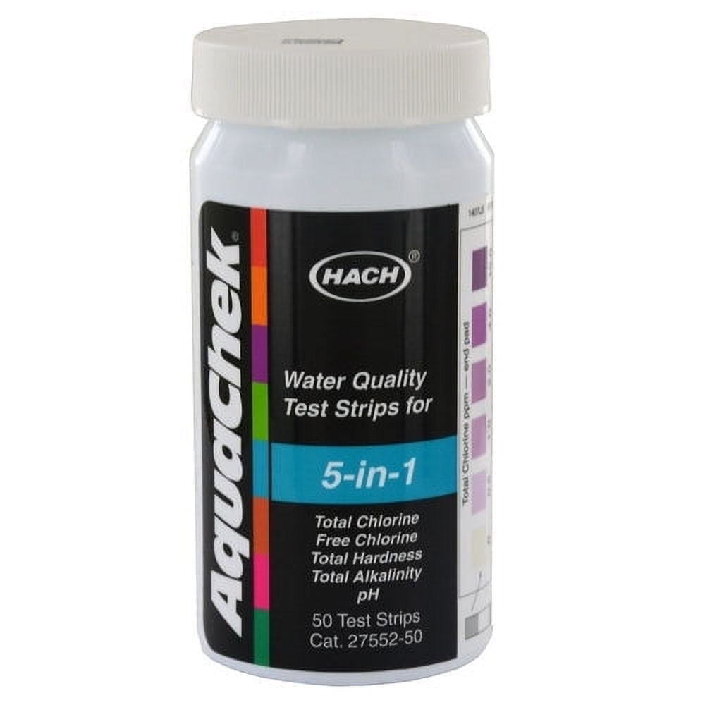 Hach 2755250 5 in 1 Water Quality Test Strips - Walmart.com