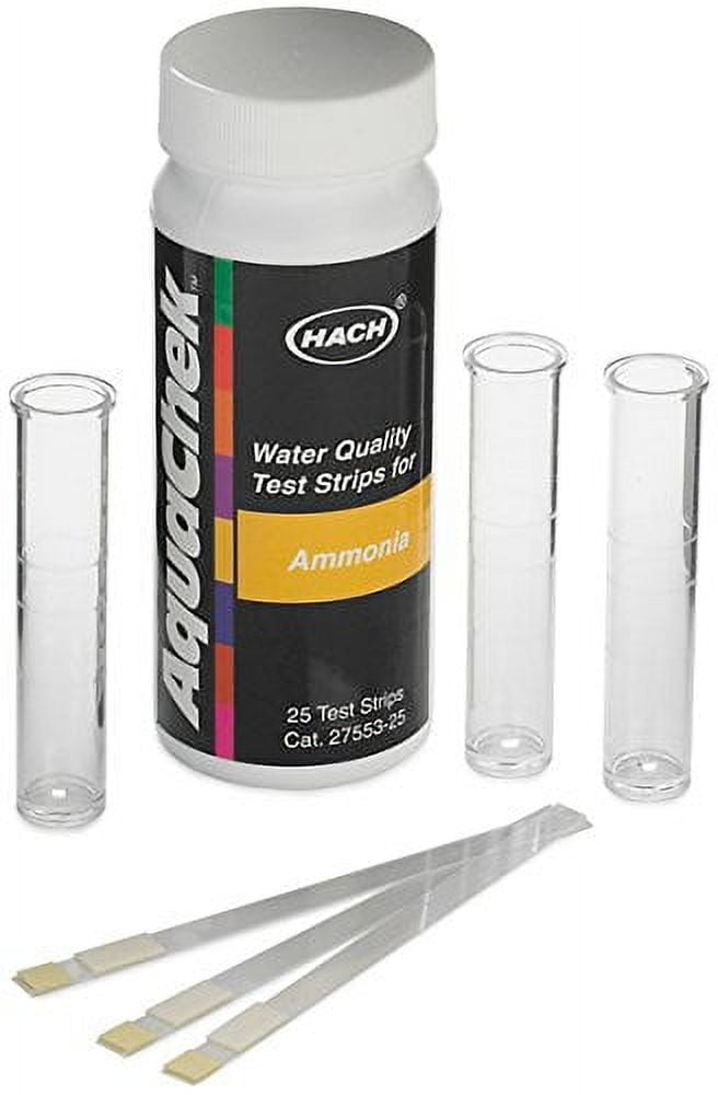 Hach 2755325 Ammonia (Nitrogen) Test Strips, 0-6.0 mg/L - Walmart.com