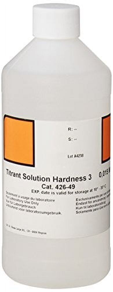 Hach 42649 Hardness 3 Solution, 500 mL - Walmart.com