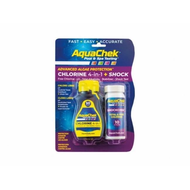 Hach 511249 4-in-1 2-Bottle Chlorine Test Shock Kit - Walmart Business ...