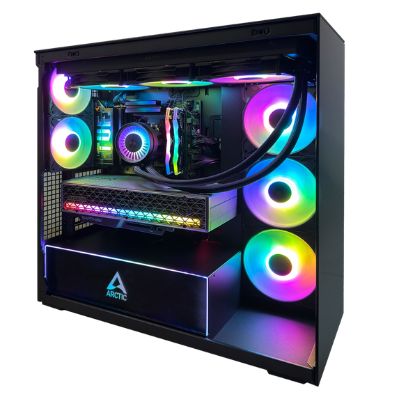 Hachiman Kori Gaming PC Desktop AMD Ryzen 7 9800X3D | Radeon RX 9070XT ...