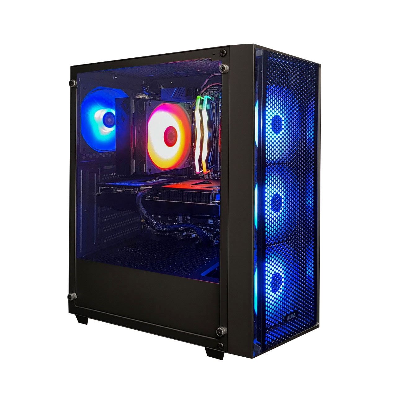 Hachiman Ronin Gaming PC Desktop AMD Ryzen 7 9800X3D | Radeon RX 9060XT ...