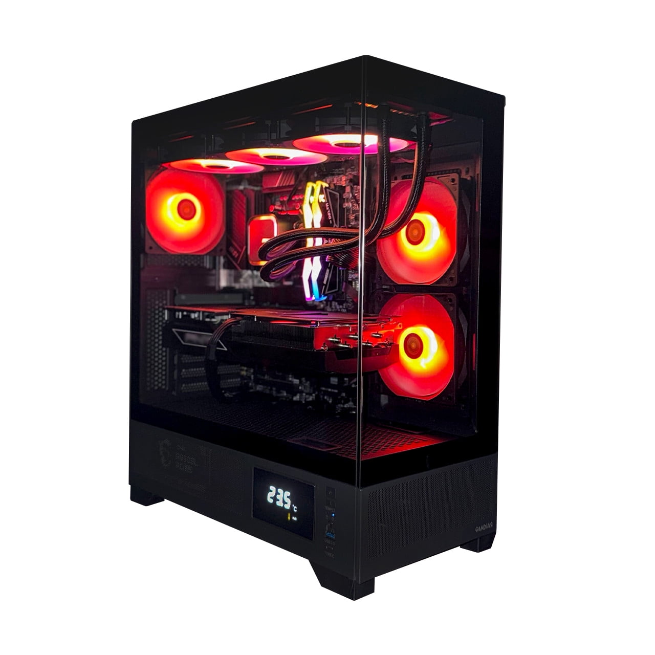 Hachiman Tora Gaming PC Desktop AMD Ryzen 7 9800X3D | Radeon RX 9070XT ...