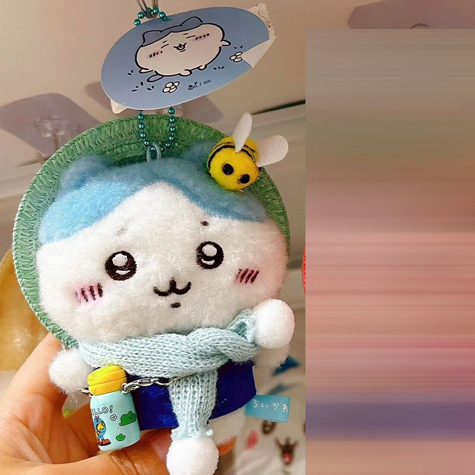 Hachiware Chiikawa Usaki Plush Pendant Doll Ika Series Hanging ...
