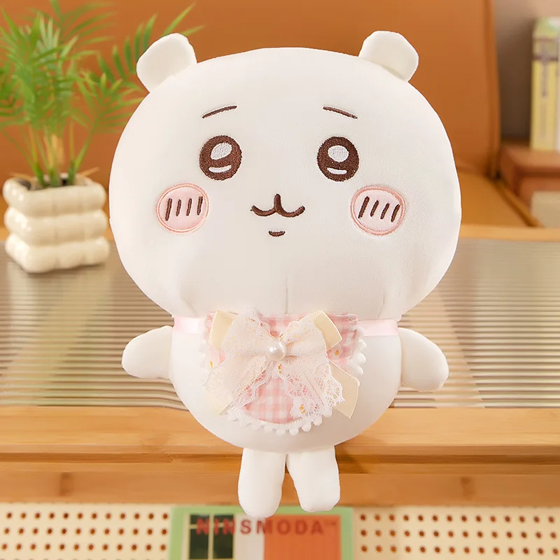 Hachiware Pillow Doll Chiikawa Self-Mocking Bear Doll Cute Birthday ...
