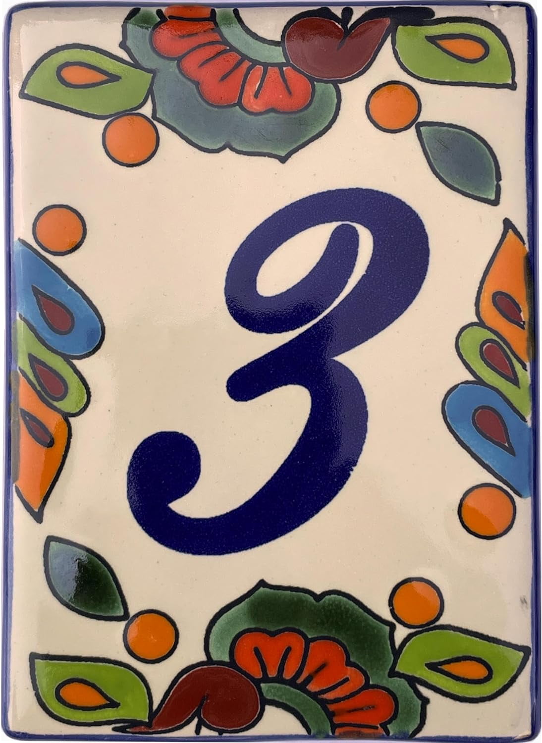 Hacienda Tile Number Three - Walmart.com