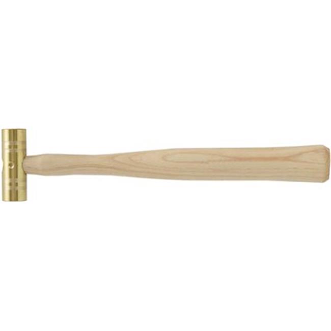 Hackett Brass 3BH 3 lbs Brass Hammer with Wood Handle - Walmart.com