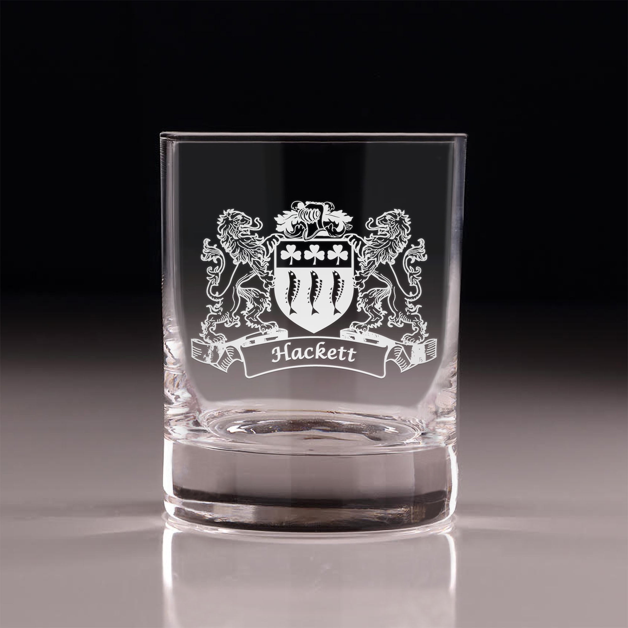 Hackett Irish Coat of Arms Old Fashioned Tumblers - Set of 4 - Walmart.com