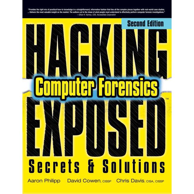 Hacking Exposed Computer Forensics (Hardcover) - Walmart.com
