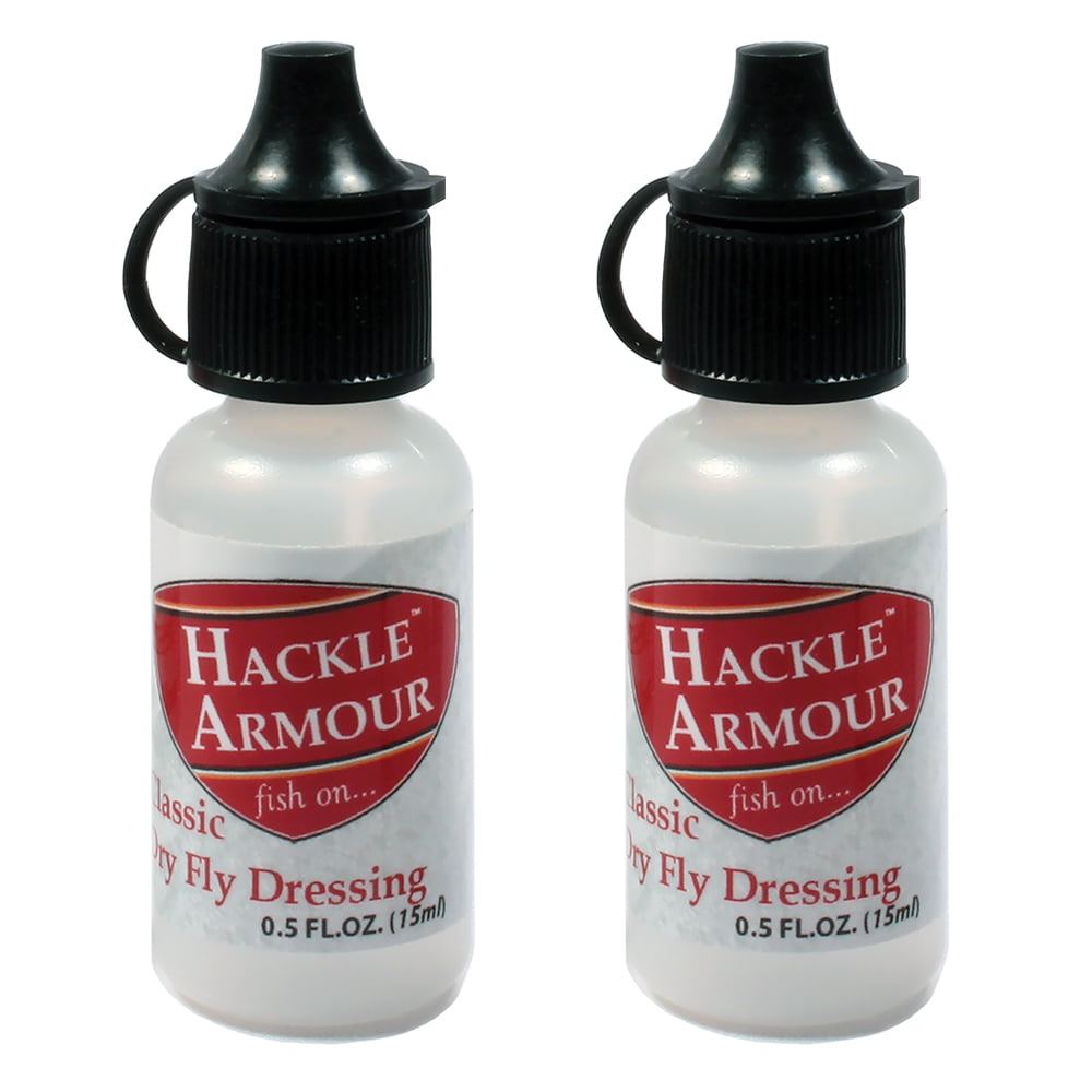 Hackle Armour Classic Dry Fly Fishing Dressing 2 Pack - Created for Dry ...