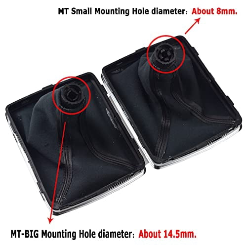 Hacreyatu Automatic Shift Gear Shifter Knob Boot for Mercedes Benz W204 ...