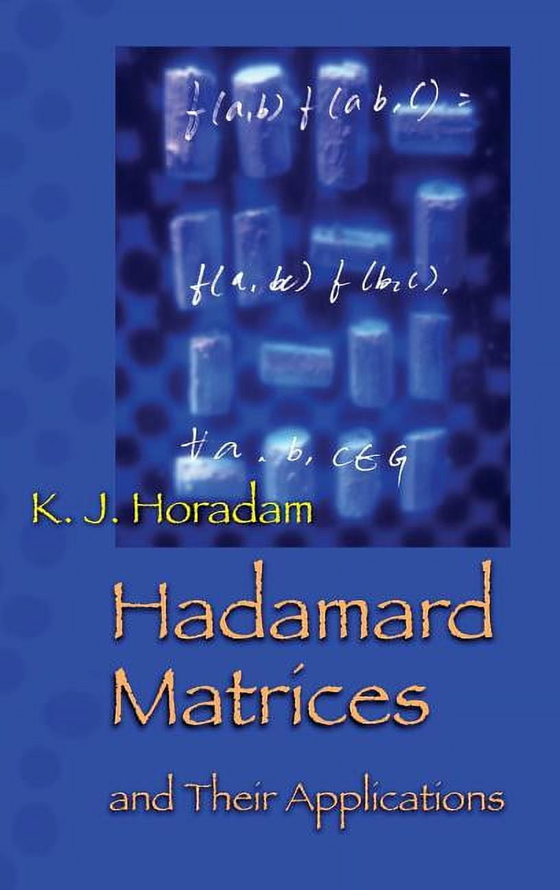Hadamard Matrices and Their Applications, (Hardcover) - Walmart.com