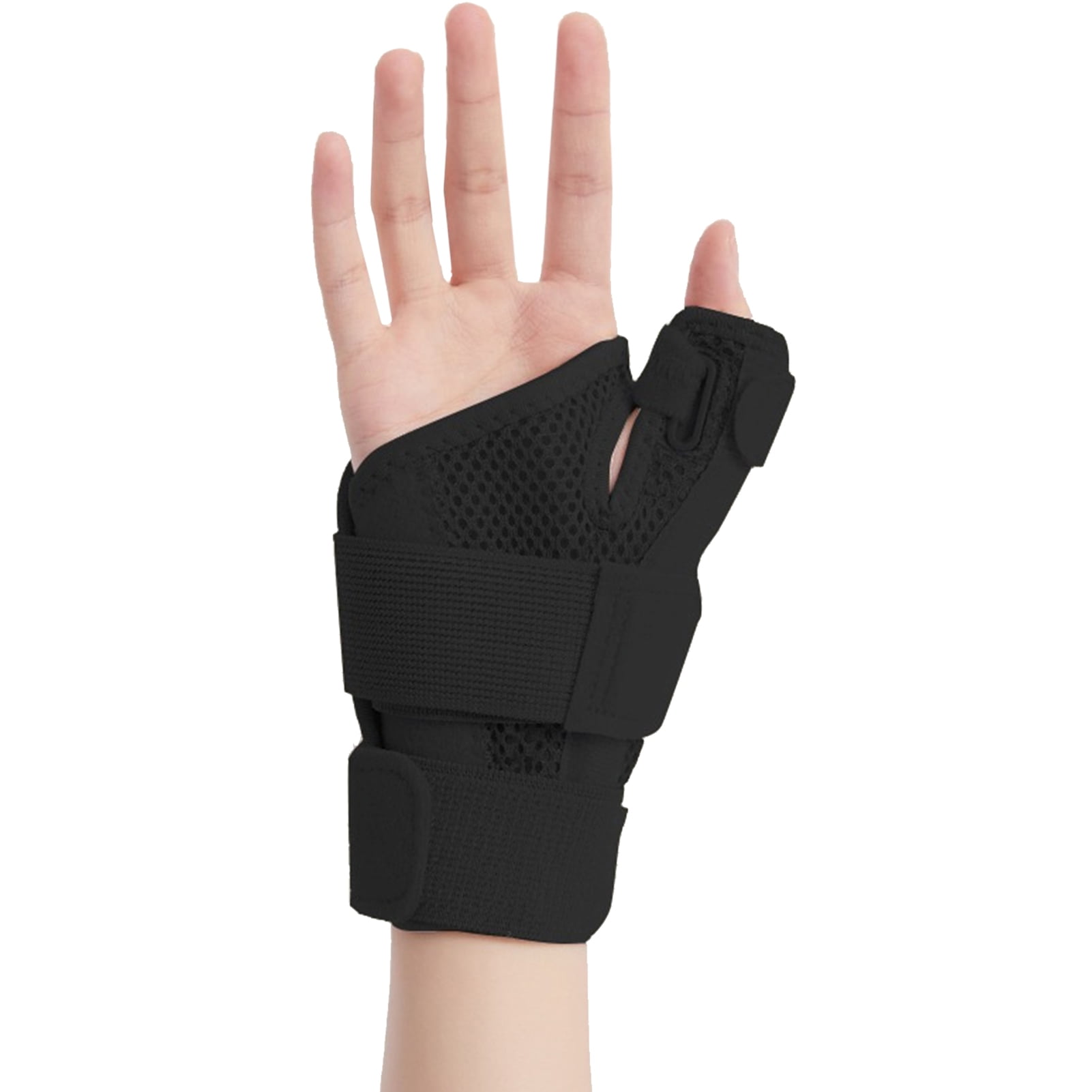 Hadanceo 1Pc Sprained Wrist Brace Breathable Compression Adjustable ...