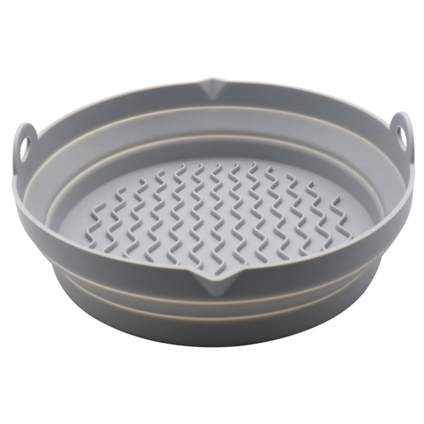 Hadanceo Baking Pan with Double Handle Not Sticky Foldable Silicone ...