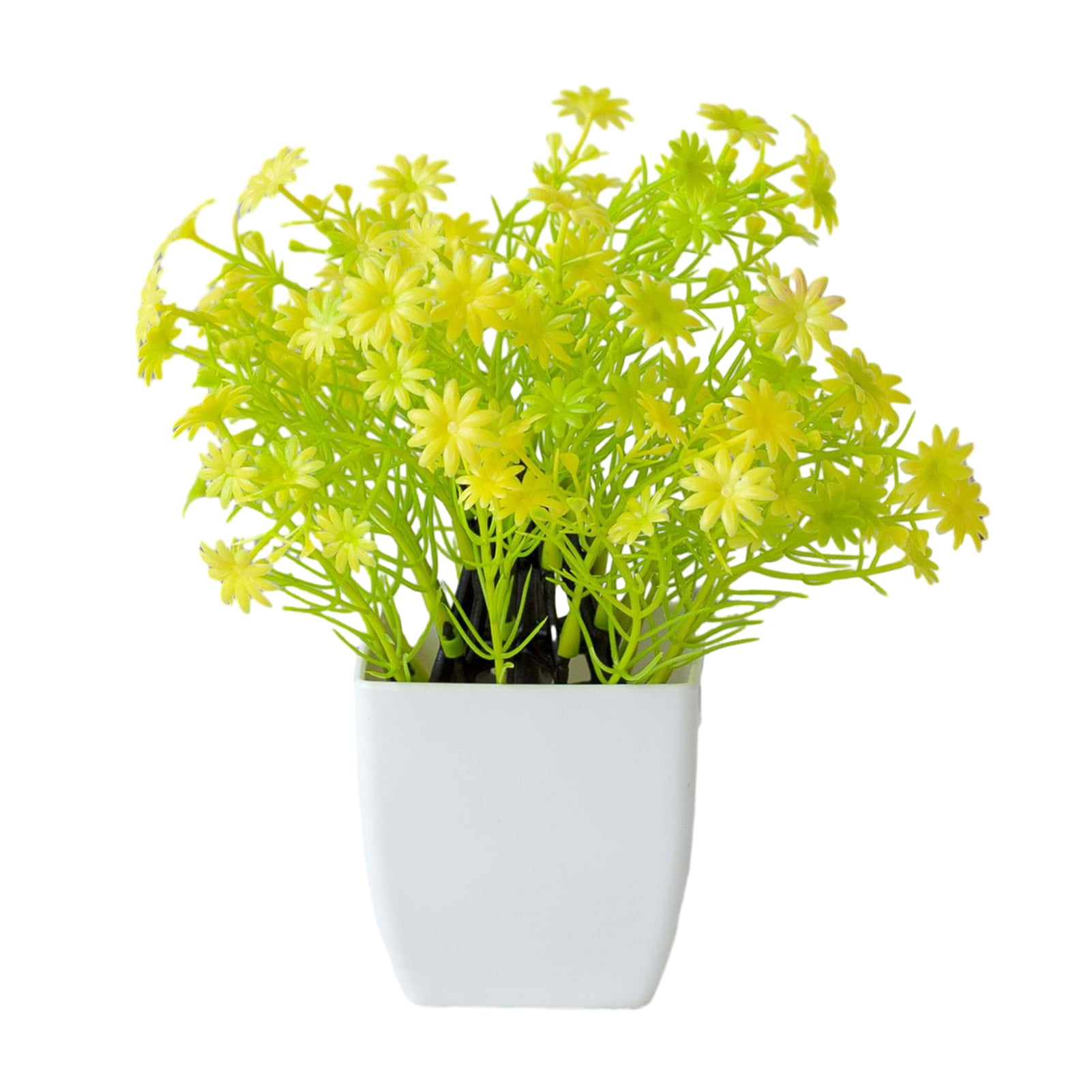 Hadanceo Fake Potted Plant,Artificial Bonsai Plants Realistic Looking ...