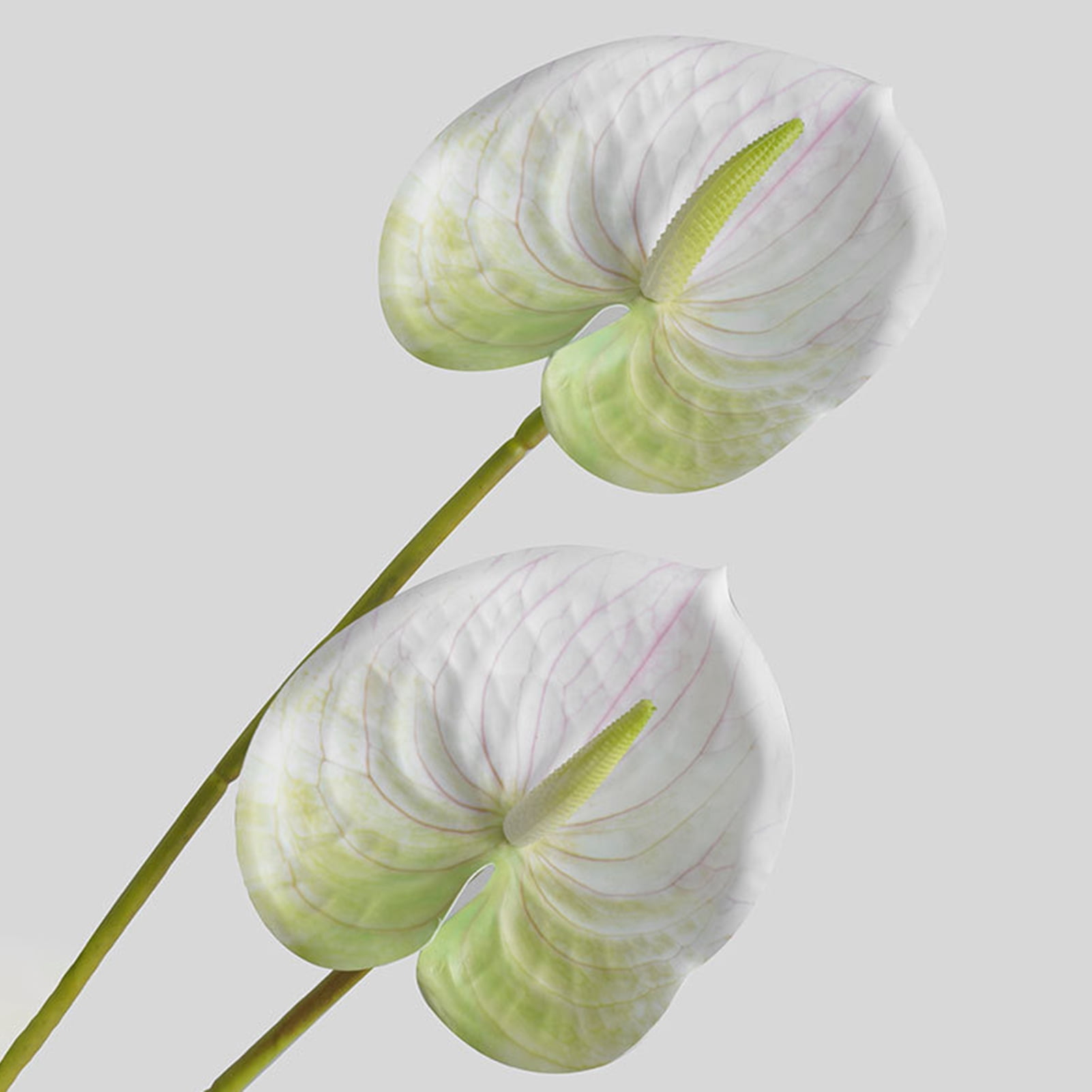 Hadanceo Faux Silk Flower Cuttable 1 Branch Flower Arrangement Fake ...