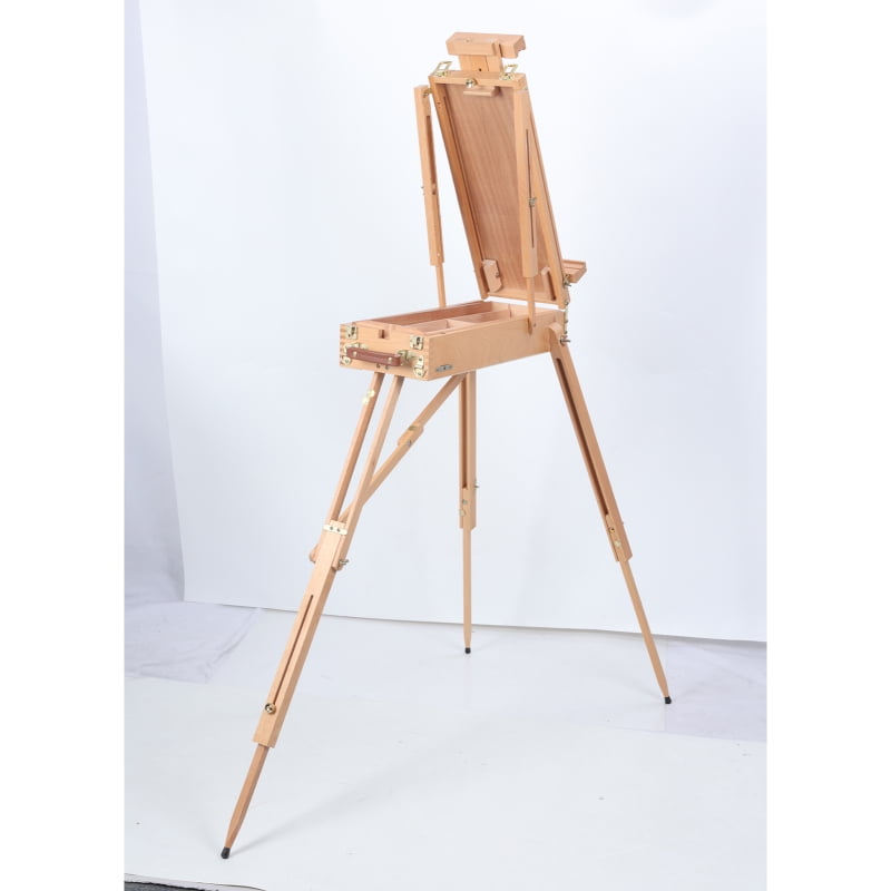 Hadanceo French Easel,French Easel,Beech Wood Foldable Studio & Field ...