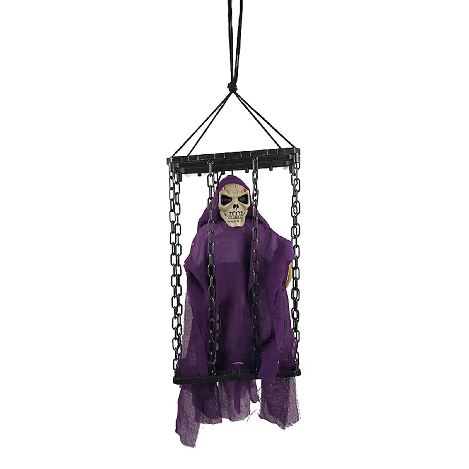 Hadanceo Halloween Outdoor Decorations Prop Ghosts Skeleton Animated ...