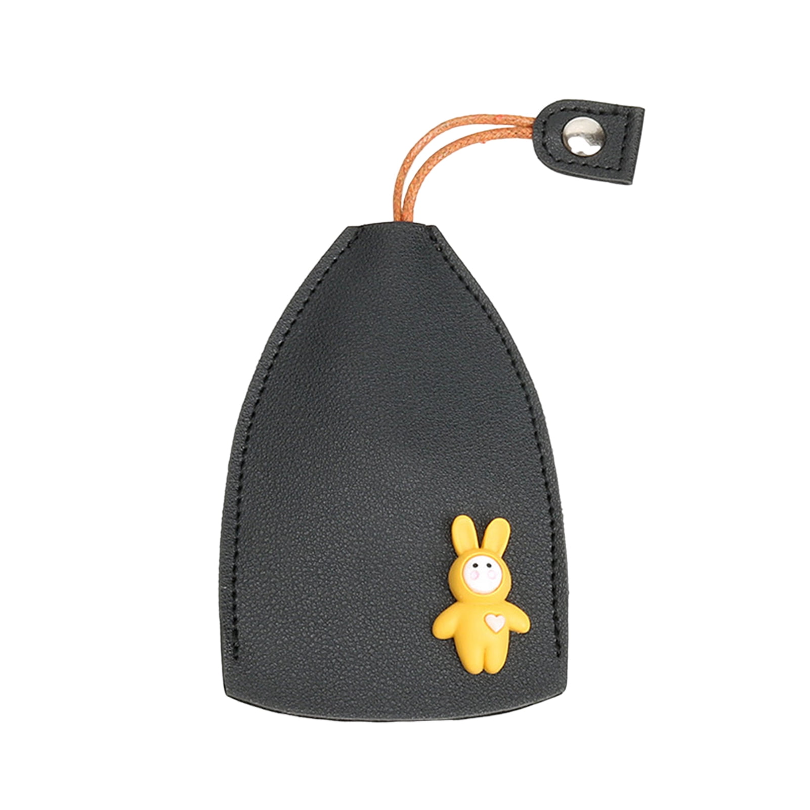 Hadanceo Key Case Pull Out Type Storage Items Faux Leather Car Keychain ...