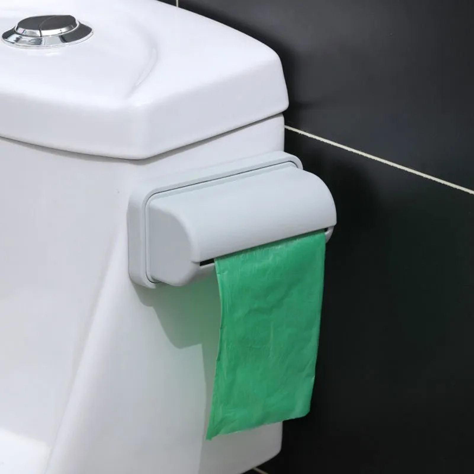 Hadanceo Trash Bag Holder Punch Free No Trace Paste Design Kitchen ...