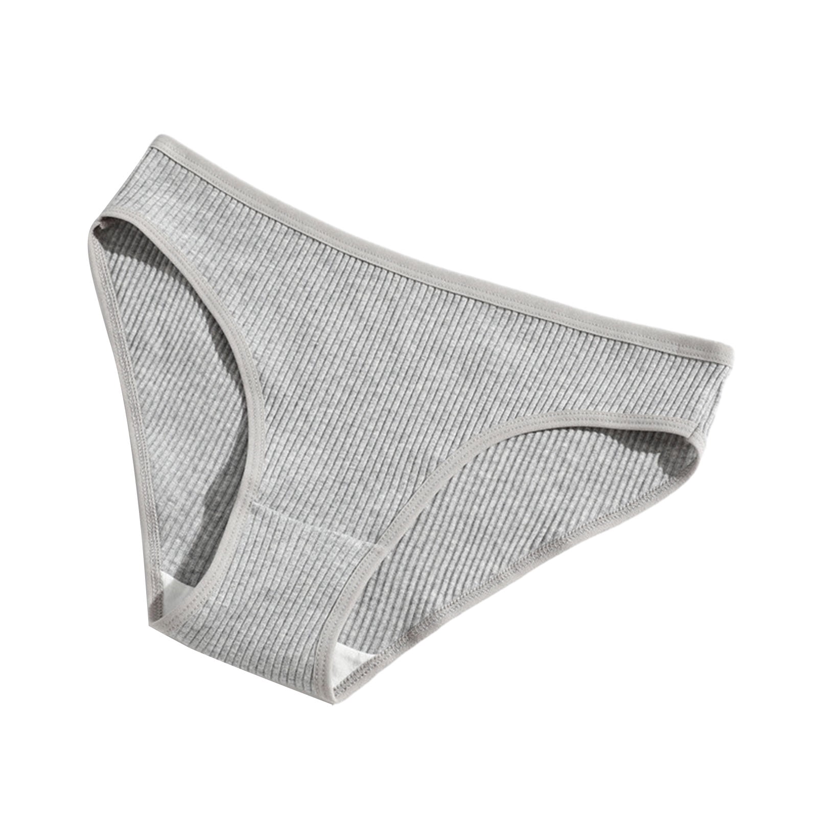 Hadanceo Women Underpants Low Waist Striped Soft Breathable Anti Septic
