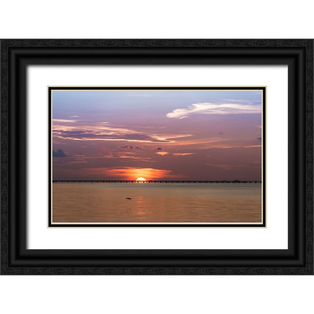 Haddad, Sheila 14x10 Black Ornate Wood Framed with Double Matting ...