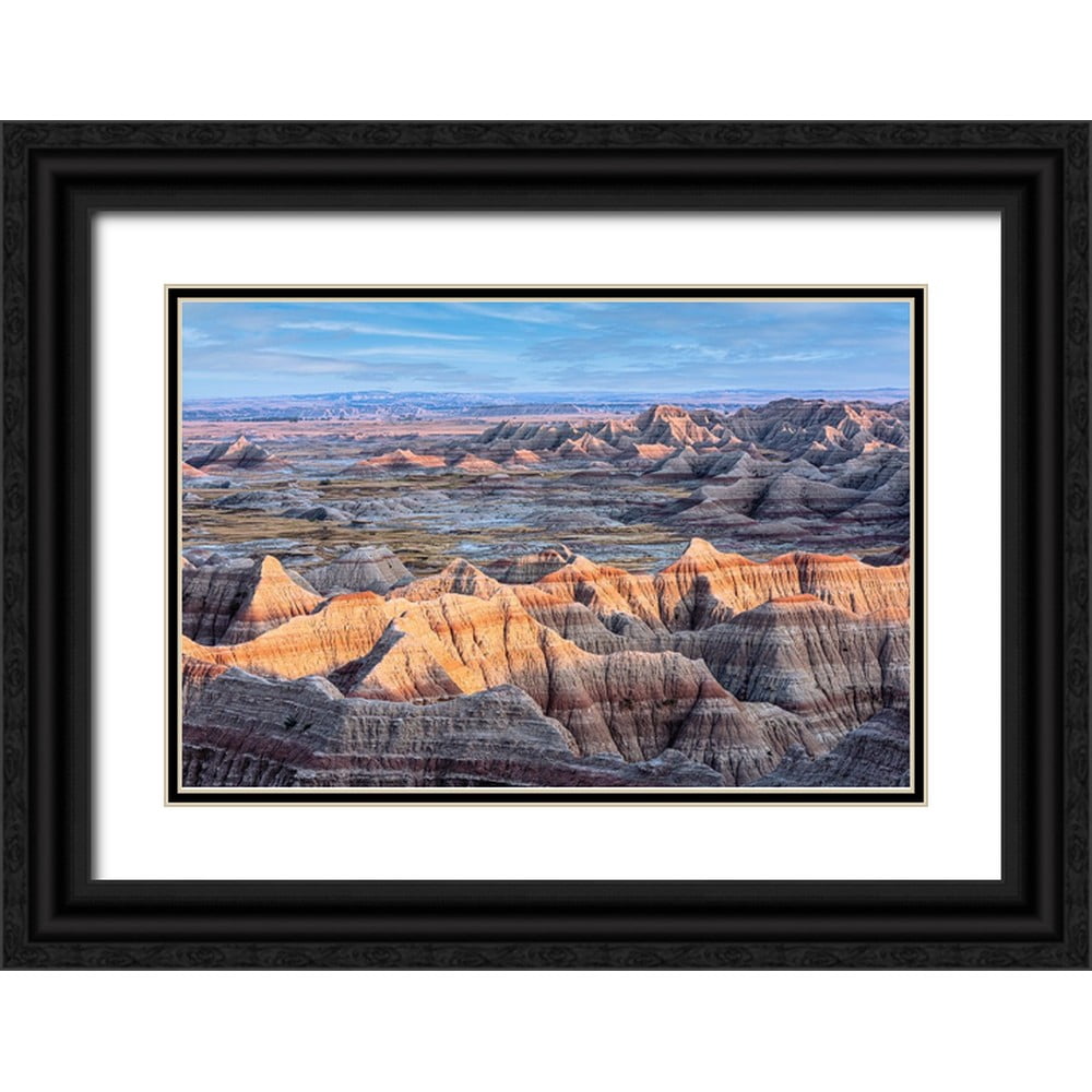 Haddad, Sheila 18x13 Black Ornate Wood Framed with Double Matting ...