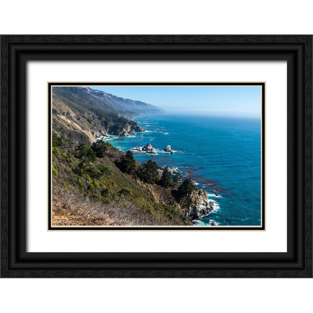 Haddad, Sheila 18x13 Black Ornate Wood Framed with Double Matting ...
