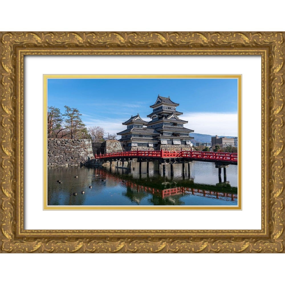 Haddad, Sheila 18x13 Gold Ornate Wood Framed with Double Matting Museum ...