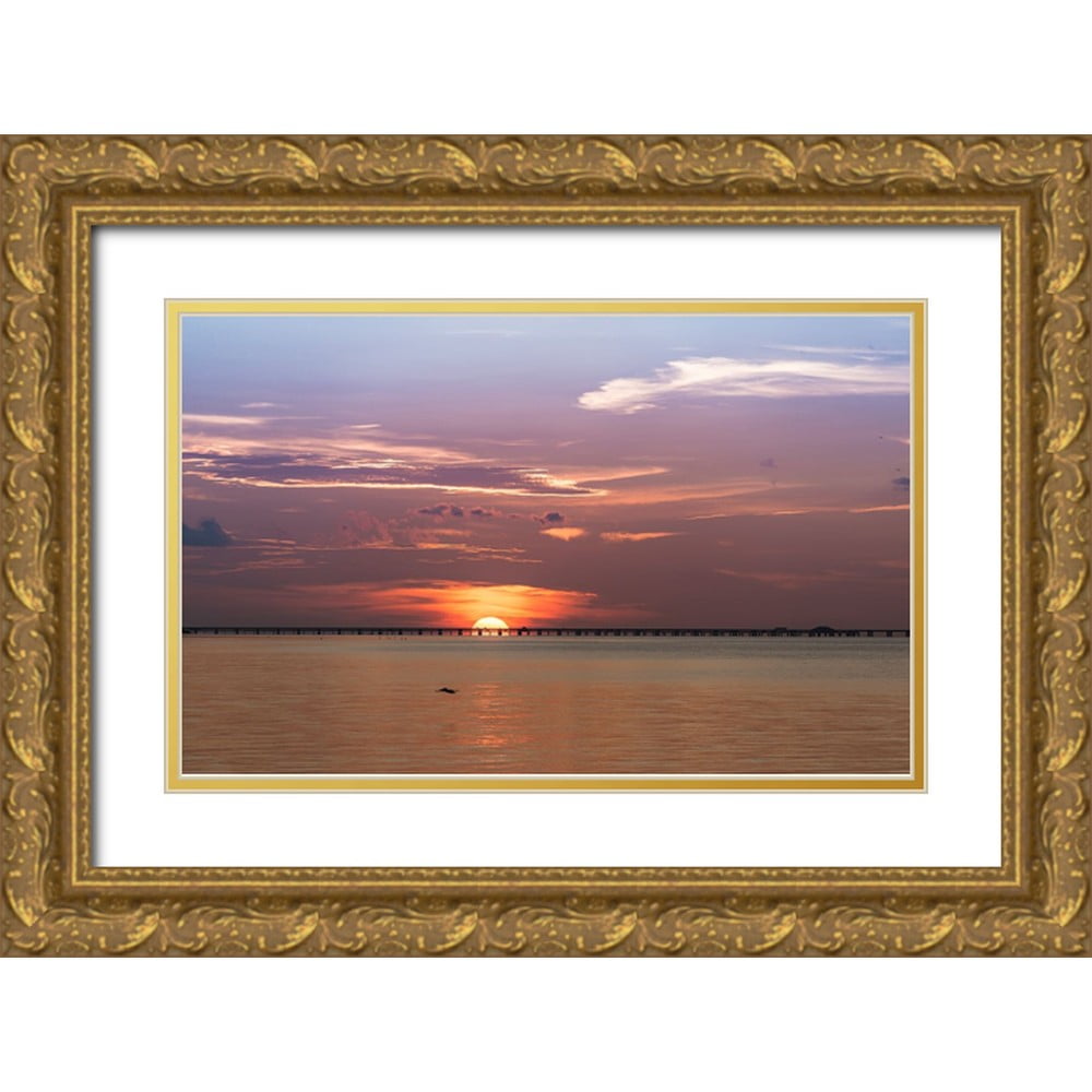 Haddad, Sheila 18x13 Gold Ornate Wood Framed with Double Matting Museum ...