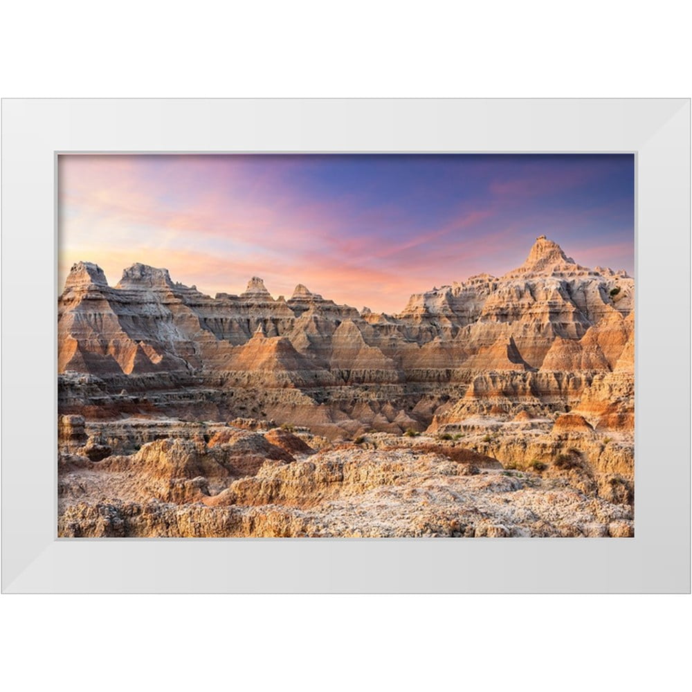 Haddad, Sheila 24x17 White Modern Wood Framed Museum Art Print Titled ...