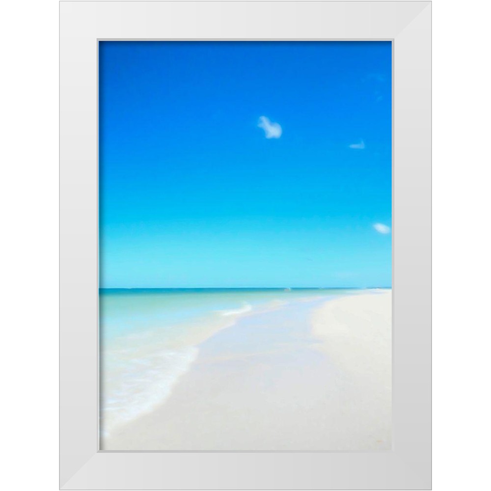 Haddad, Sheila 24x32 White Modern Wood Framed Museum Art Print Titled ...
