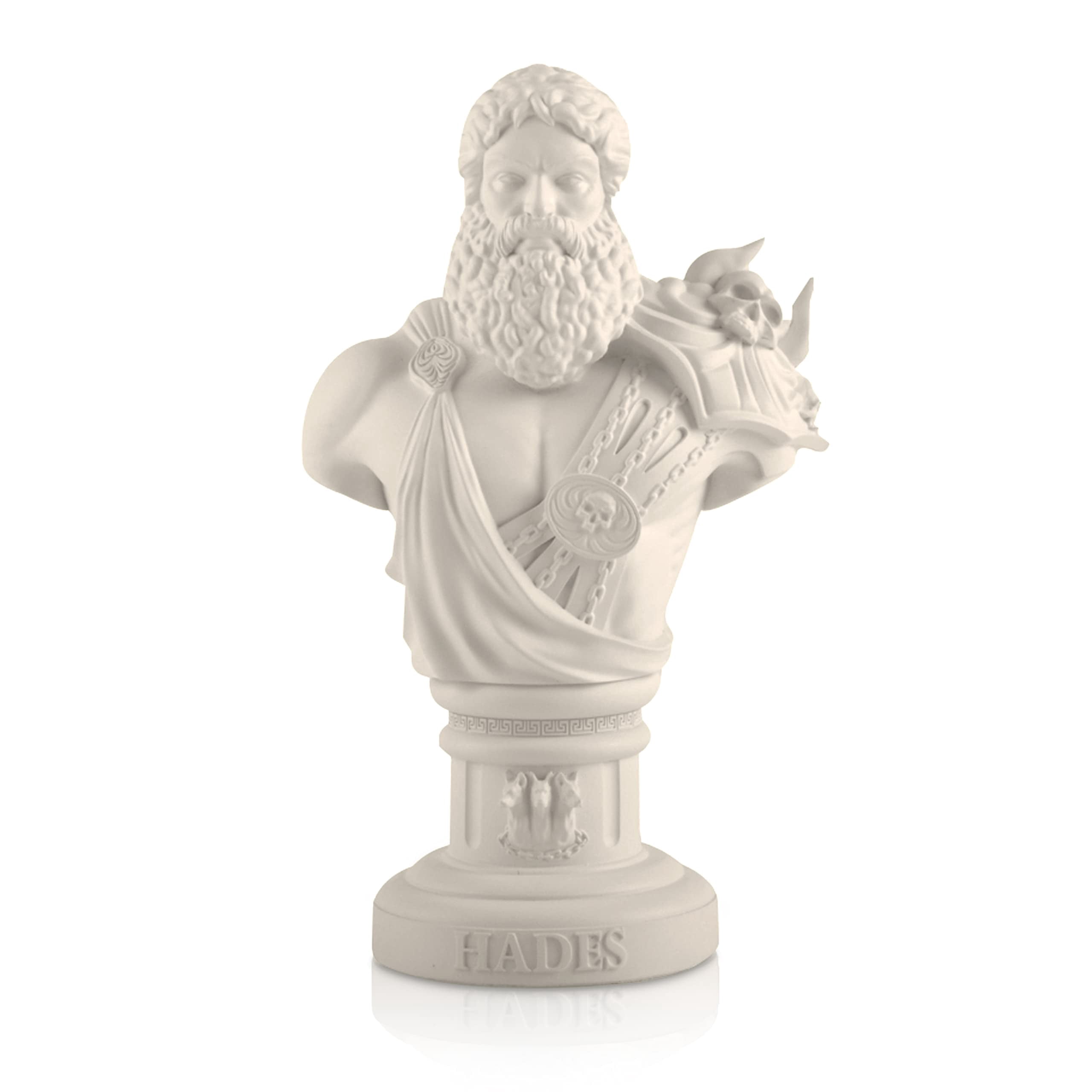 Hades Greek God of The Underworld Bust Statue Figurine Mythology Decor ...