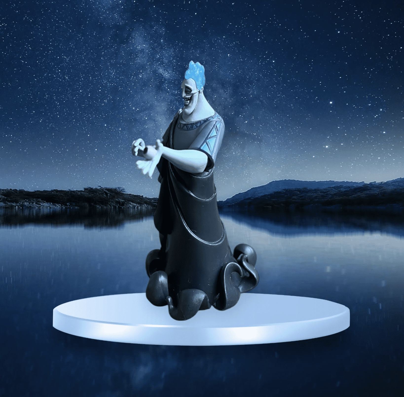 Hades Hercules Cake topper limited edition villain Sculpture!! NEW RARE ...