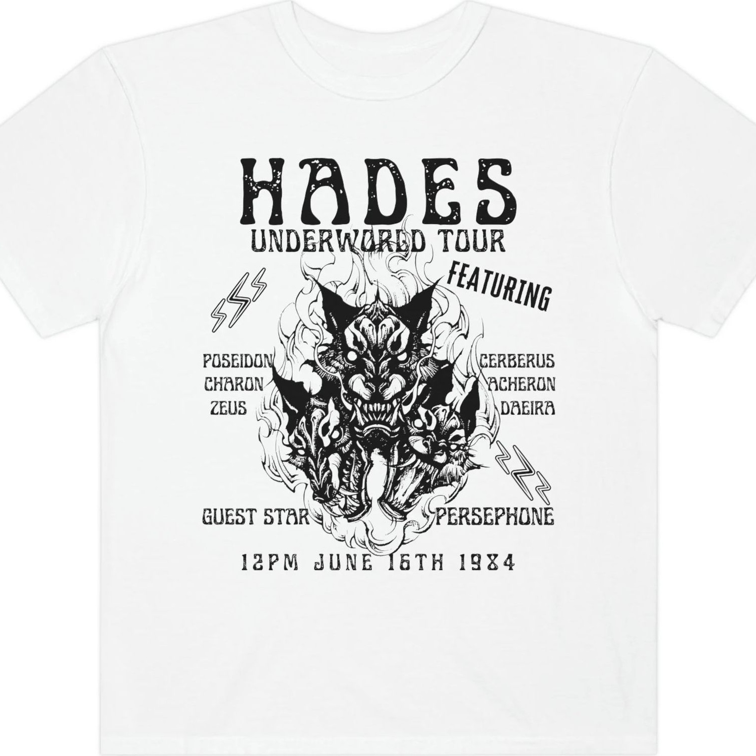 Hades S1Hirerberuades And Persephone Vintage Band Greek Mythology Greek ...