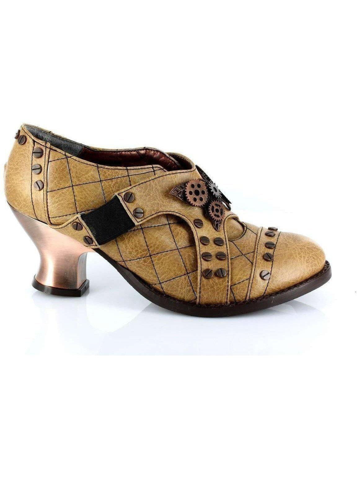 Hades Shoes H-Icon 2 inch Heel Retro Oxford with elastic strap 9 ...