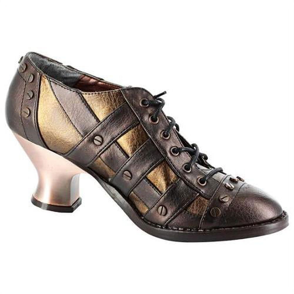 Hades Shoes H-Jade 2 inch Heel Lace up Retro Oxford Brown / 8 - Walmart.com