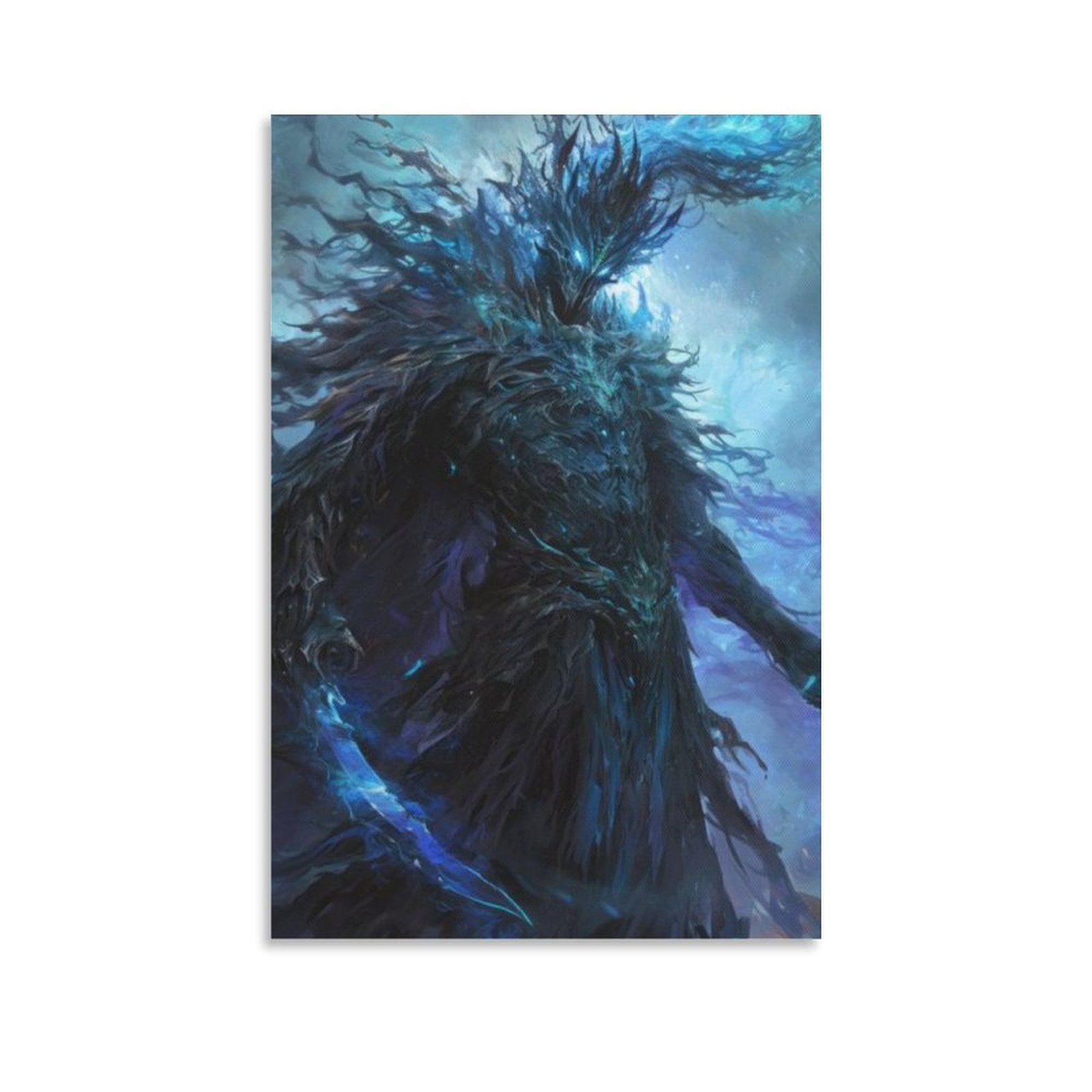 Hades from Greek Myth Poster Gifts Canvas Painting Poster Wall Art ...