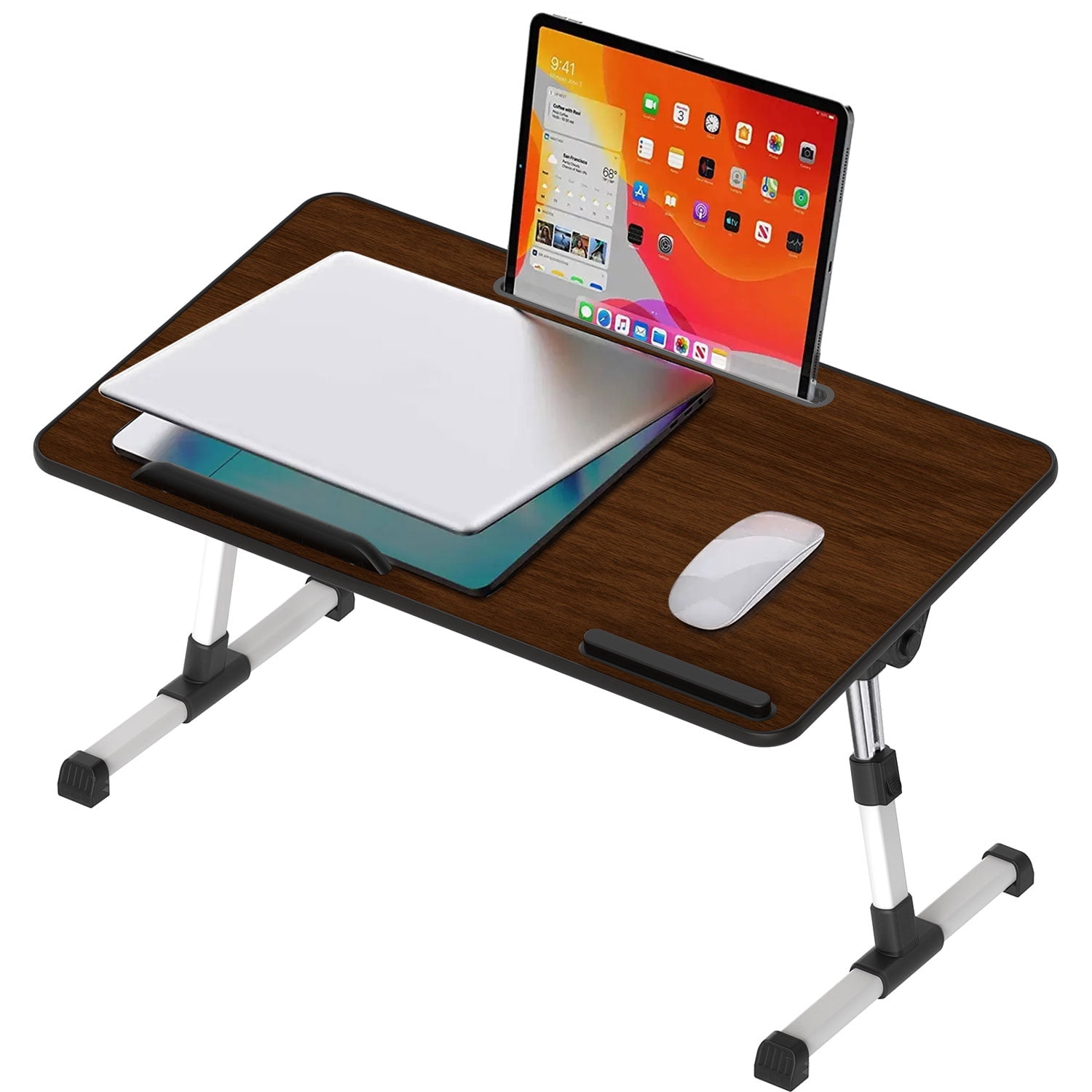 Adjustable Laptop Bed Tray Table with Foldable Stand Philippines | Ubuy