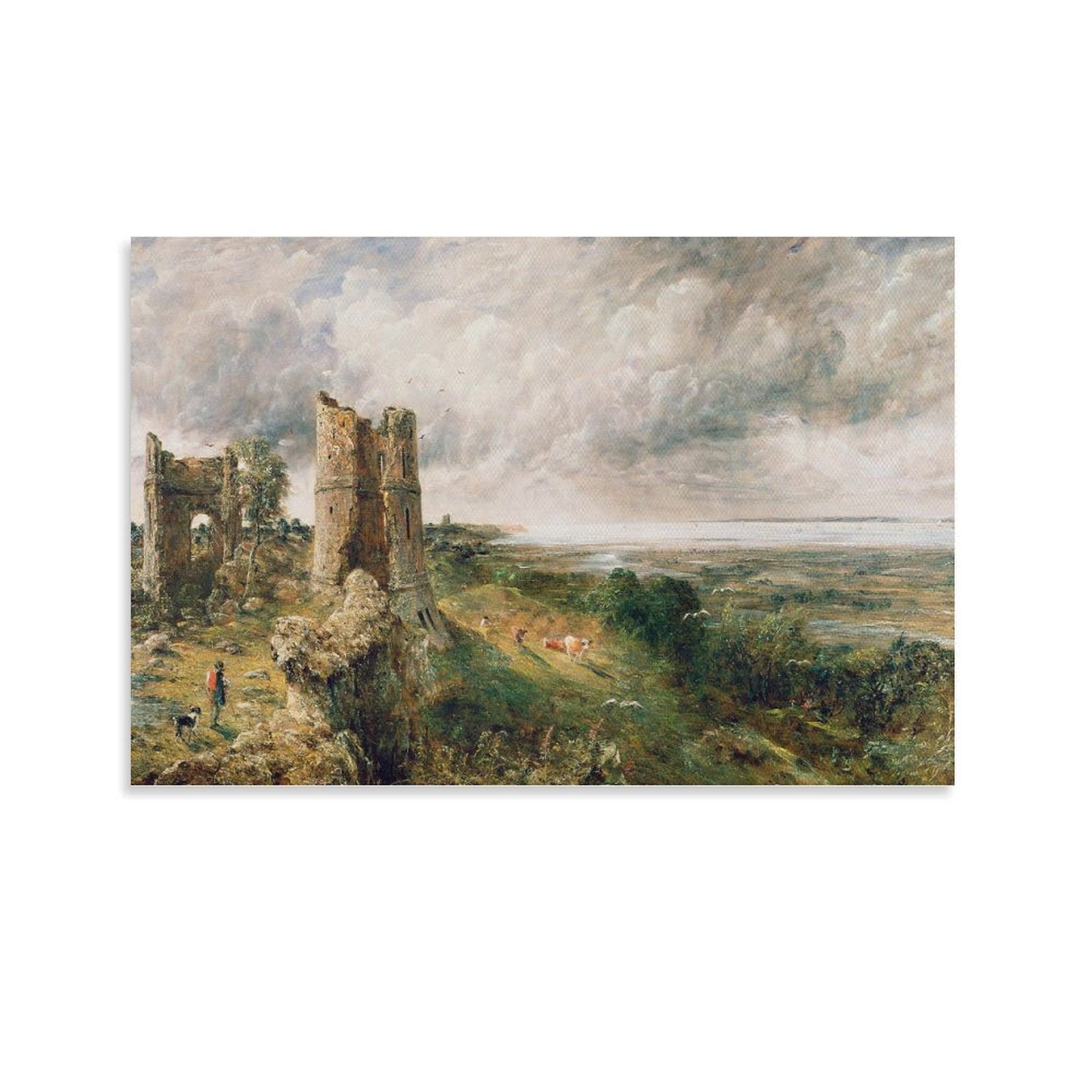 Hadleigh Castle John Constable Painter Poster Canvas Poster Wall Art ...
