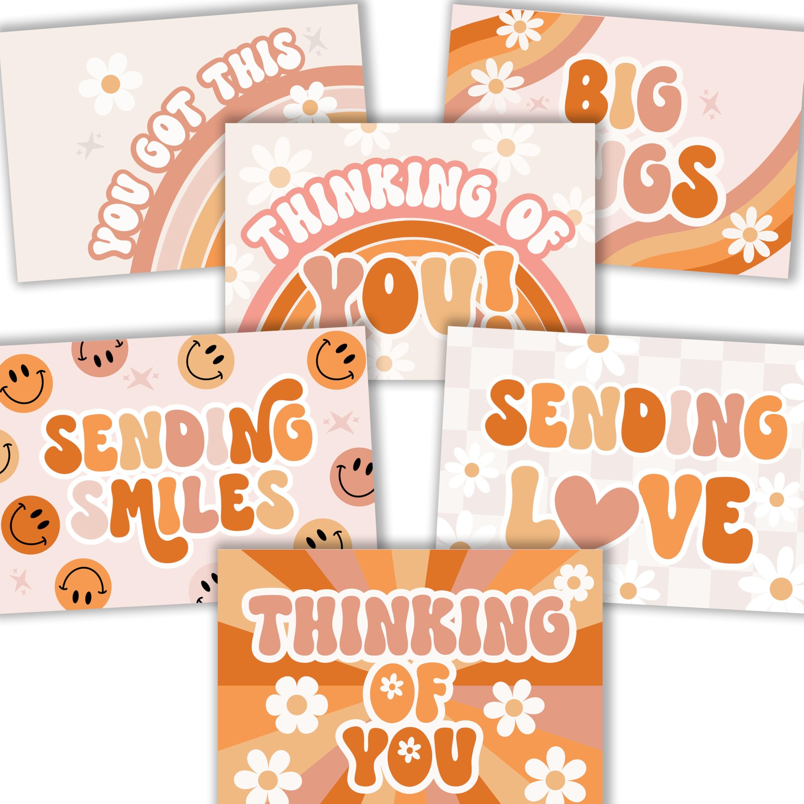 Hadley Designs Thinking of You Cards With Envelopes - 24 Greeting Card ...
