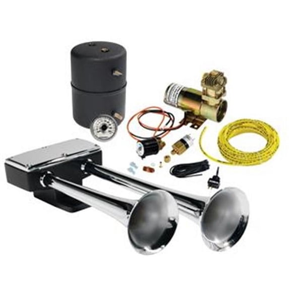 Hadley Horns Bully Series Air Horn Kit for Car, Semi Truck with ...