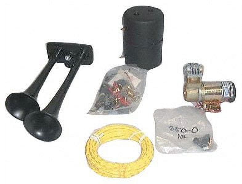Hadley Horns H00964H Blck Underhood Horn Kit - Walmart.com