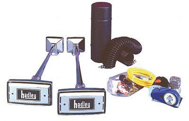 Hadley Horns H00977N Twin Rectangular Horn Kit - Walmart.com